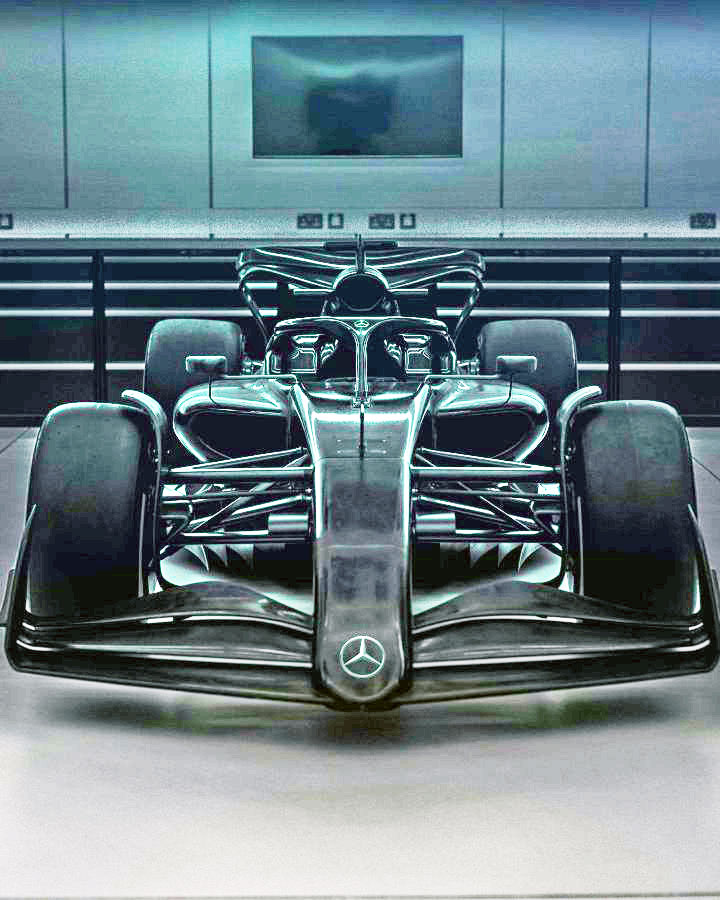 Mercedes teases its 2022 F1 car and it appears to be silver! - Silver ...